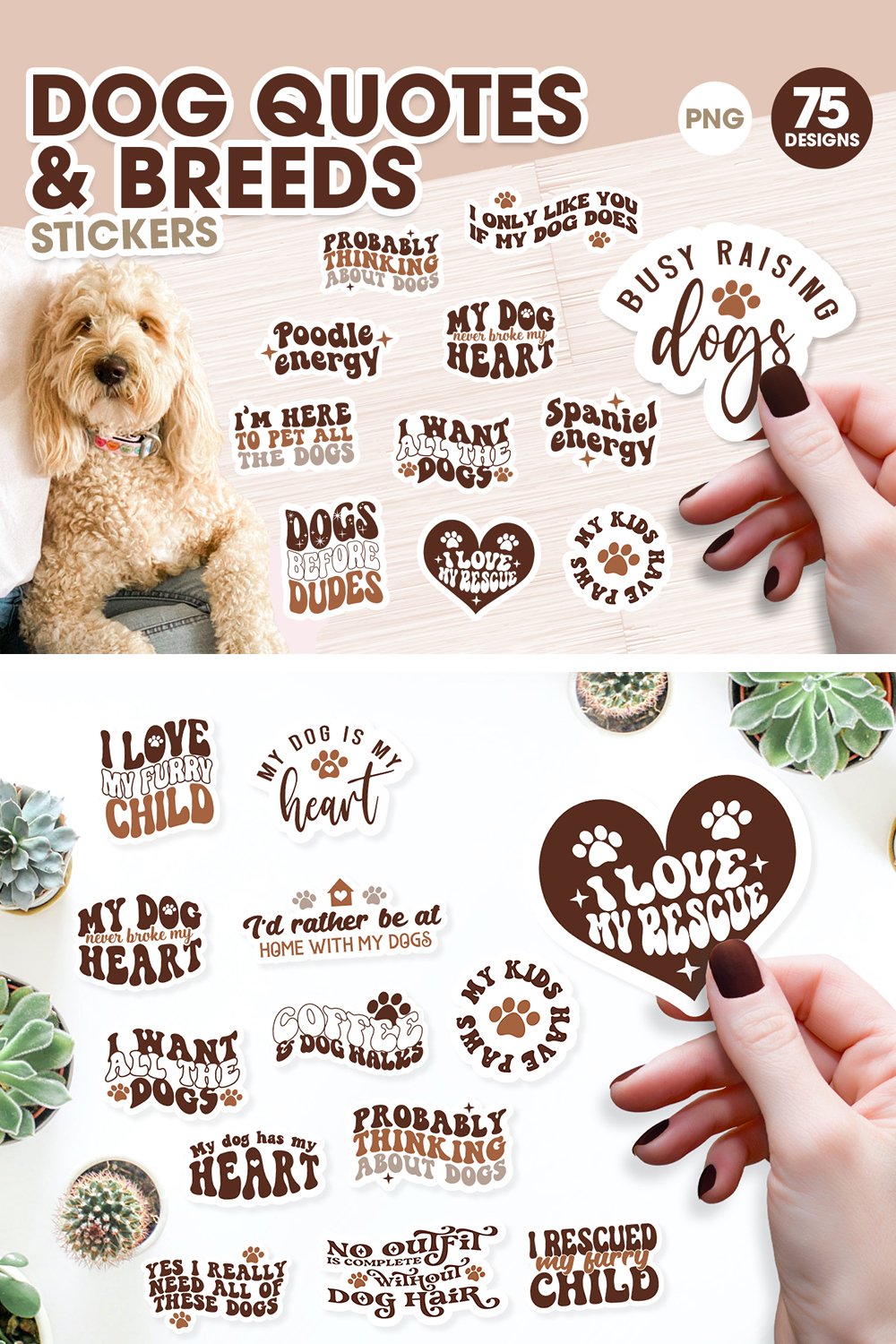 Dog breeds stickers | Dog stickers