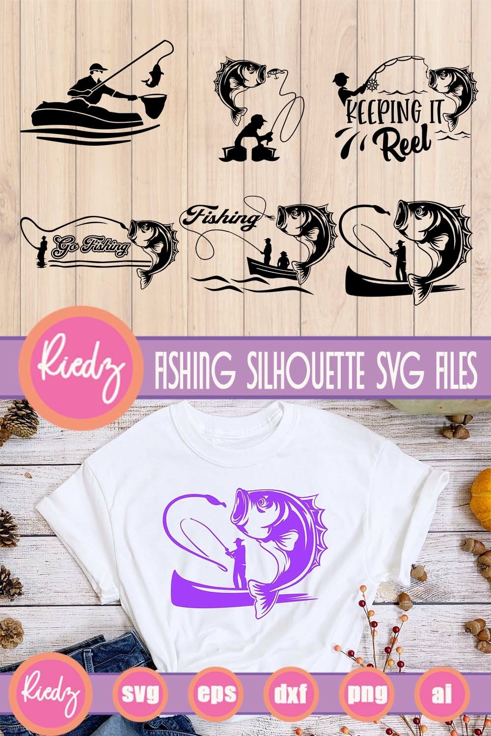 Fishing Svg Cut Files, Fish Svg Cut Files (2123101)