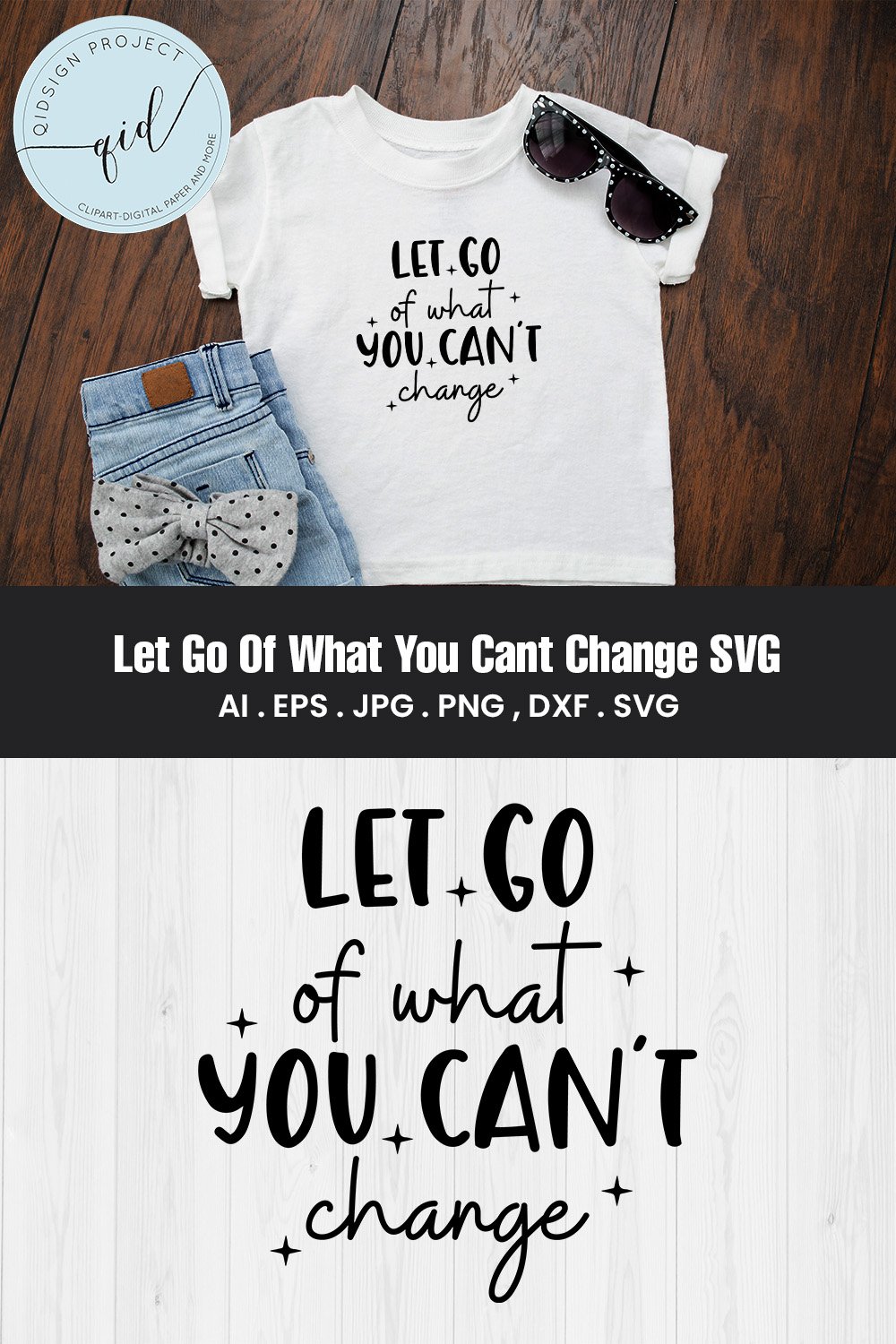 Let Go Of What You Can't Change SVG Quotes and Phrases
