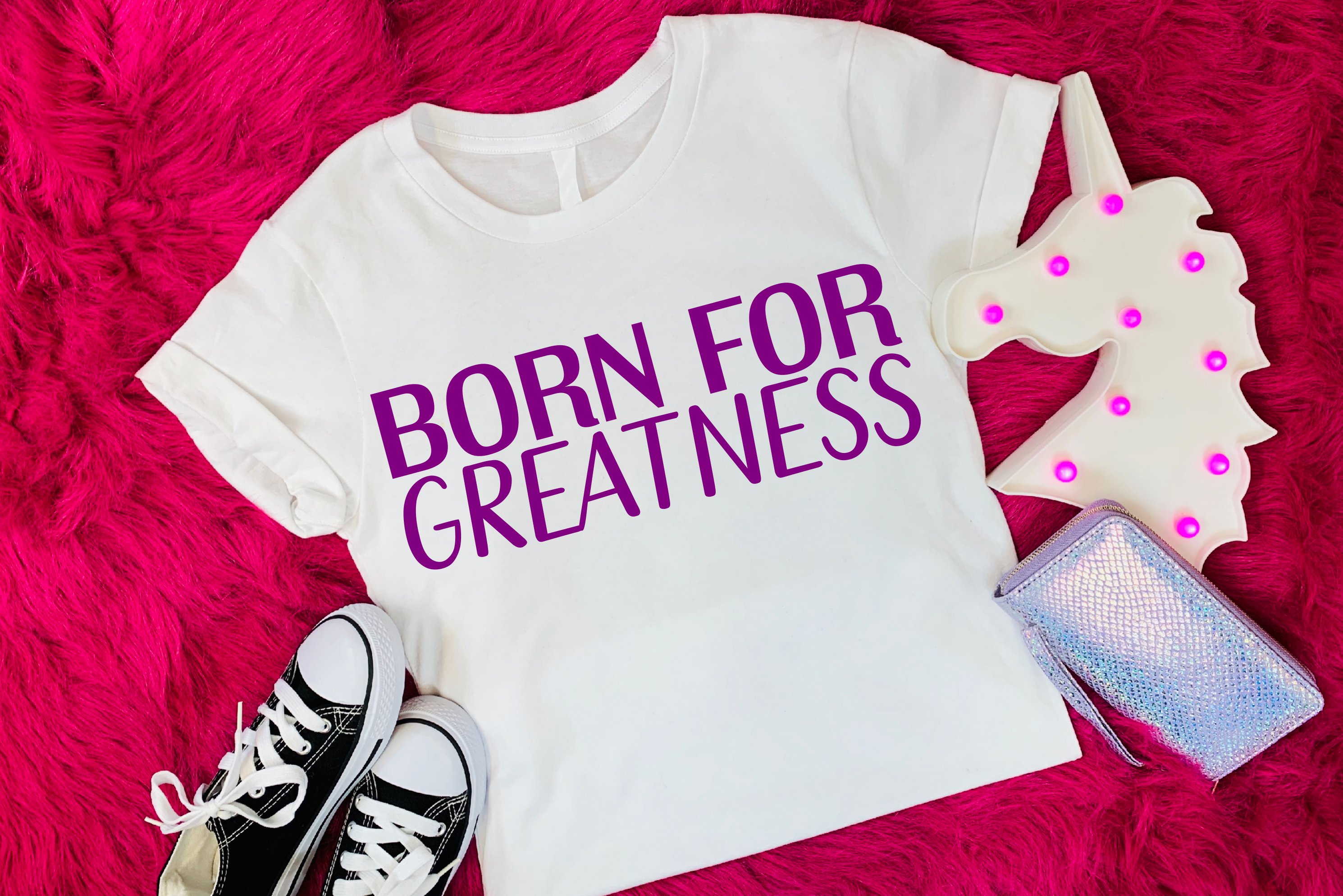 Born For Greatness SVG Cut File
