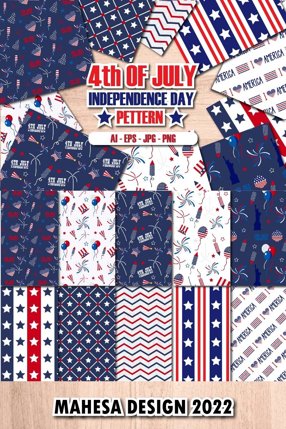 4th Of July - Independence Day Pattern
