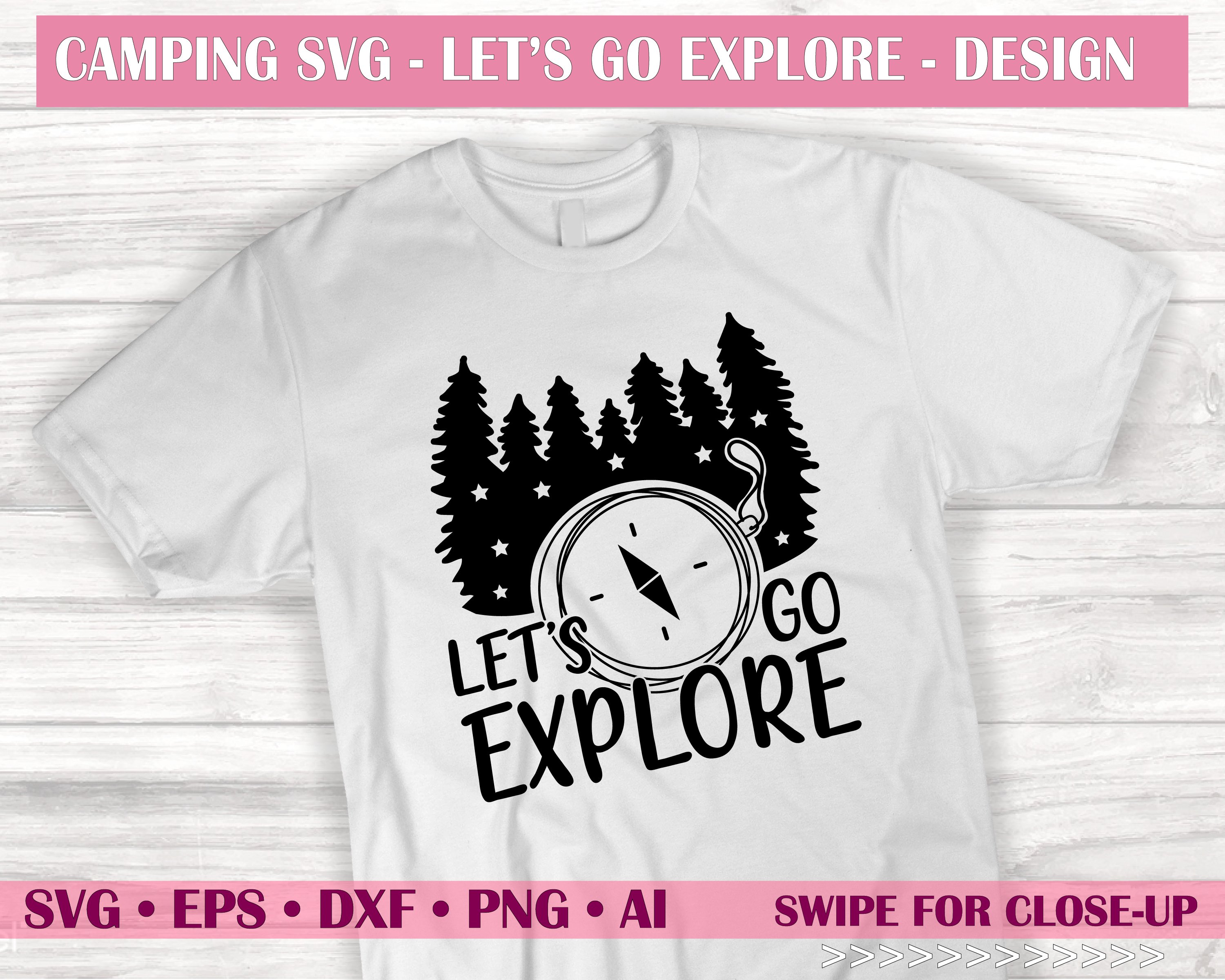 Let's go explore SVG cut file, Let s go explore PNG, DXF, AI