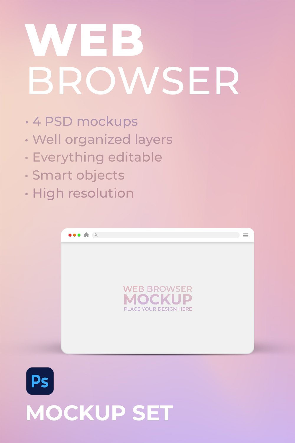 Web Browser Mockup