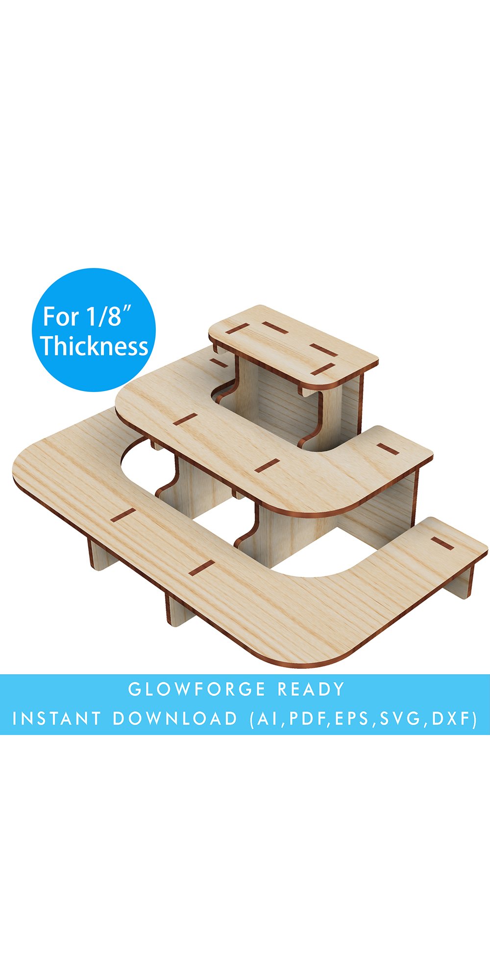 3 Layers Retail Table Display for Product Display (2266862)