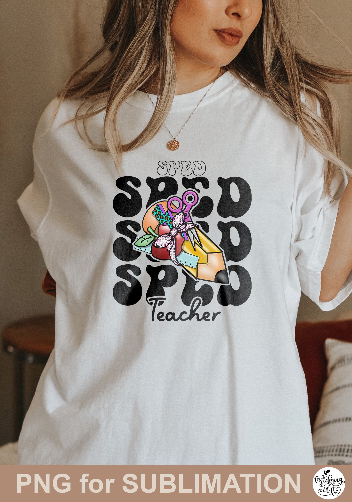 Sped Special Education Teacher Png, retro PNG, School Png