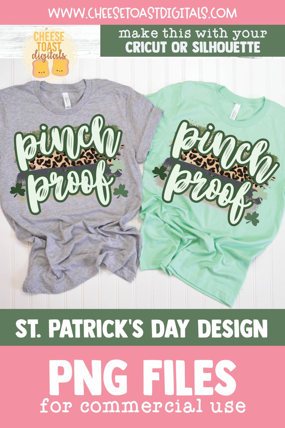 Pinch Proof | St Patrick's Day Sublimation PNG