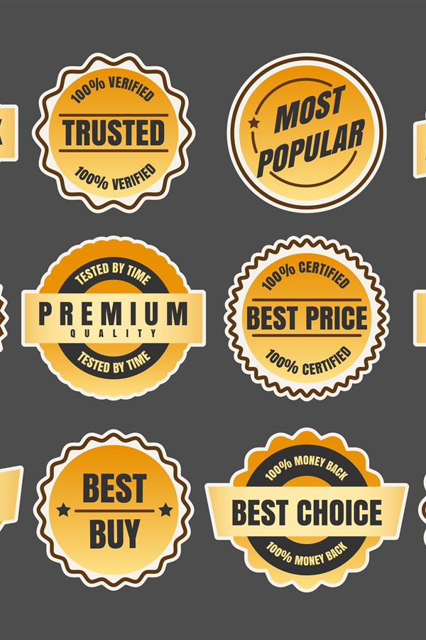 Warranty and guarantee labels