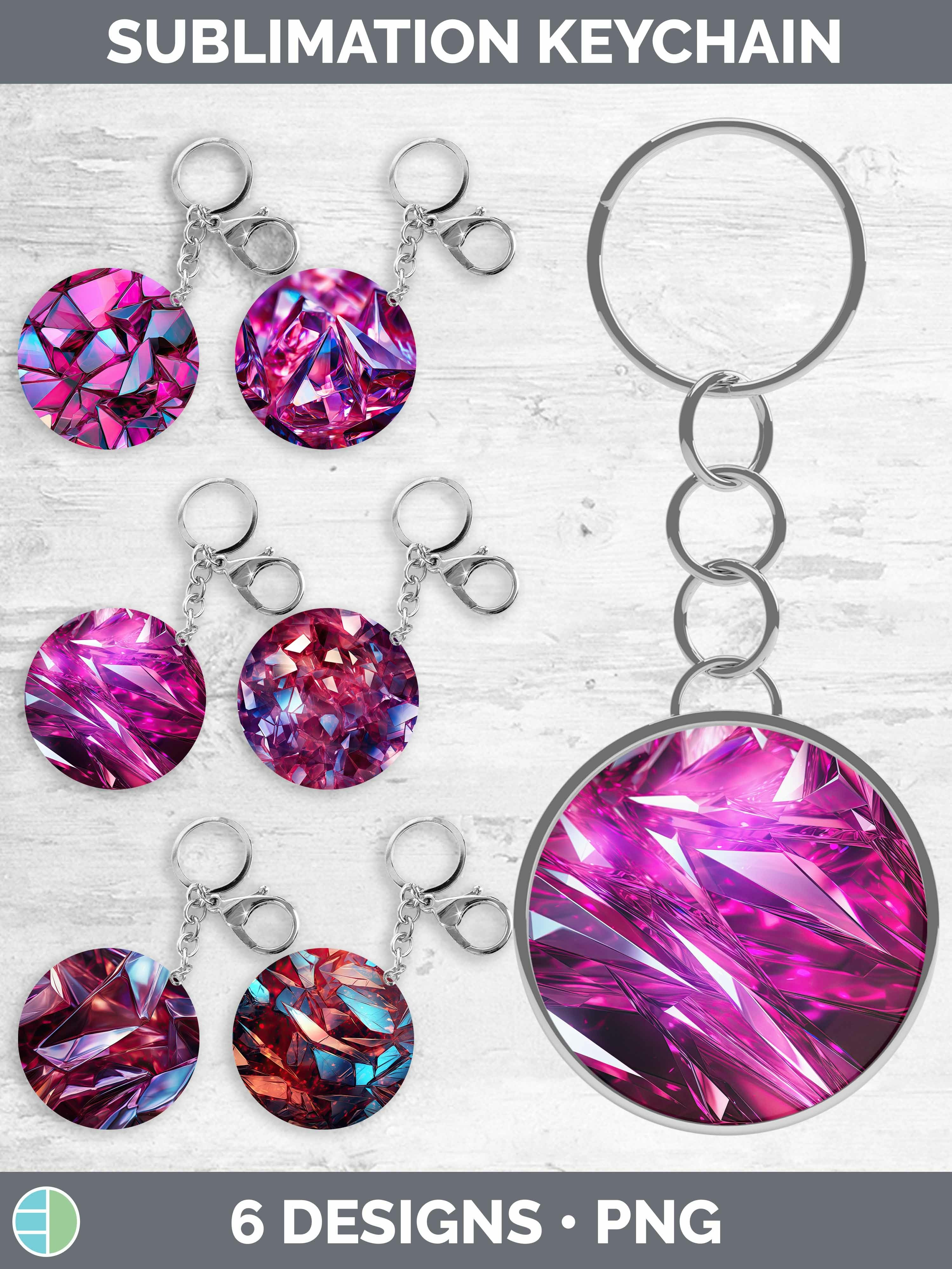 Holographic Berry Keychain | Bundle Keyring Designs