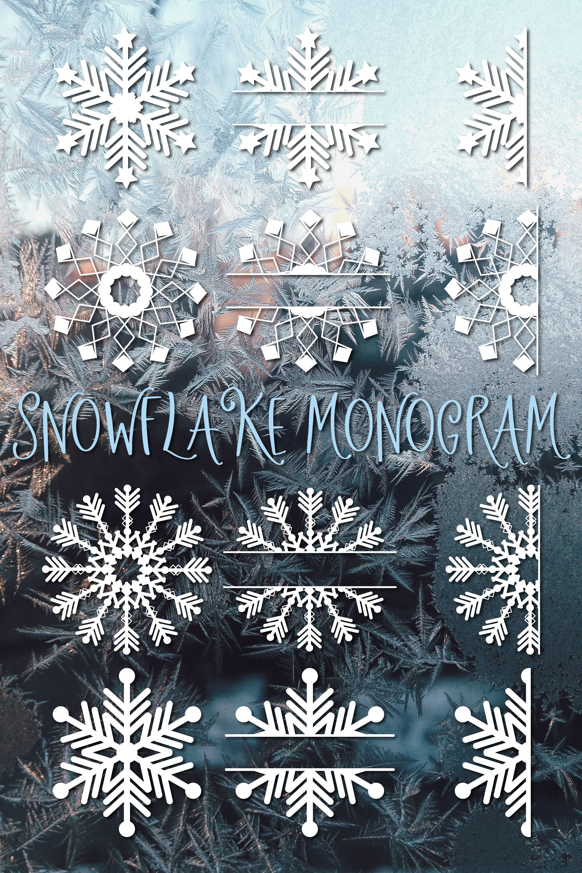 Snowflake Monogram (957871)