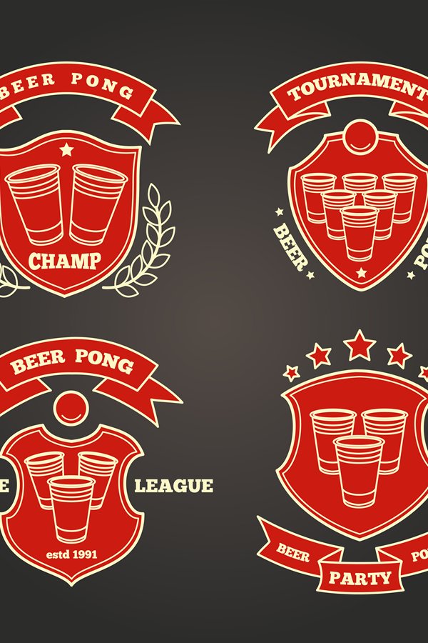 Beer pong signs
