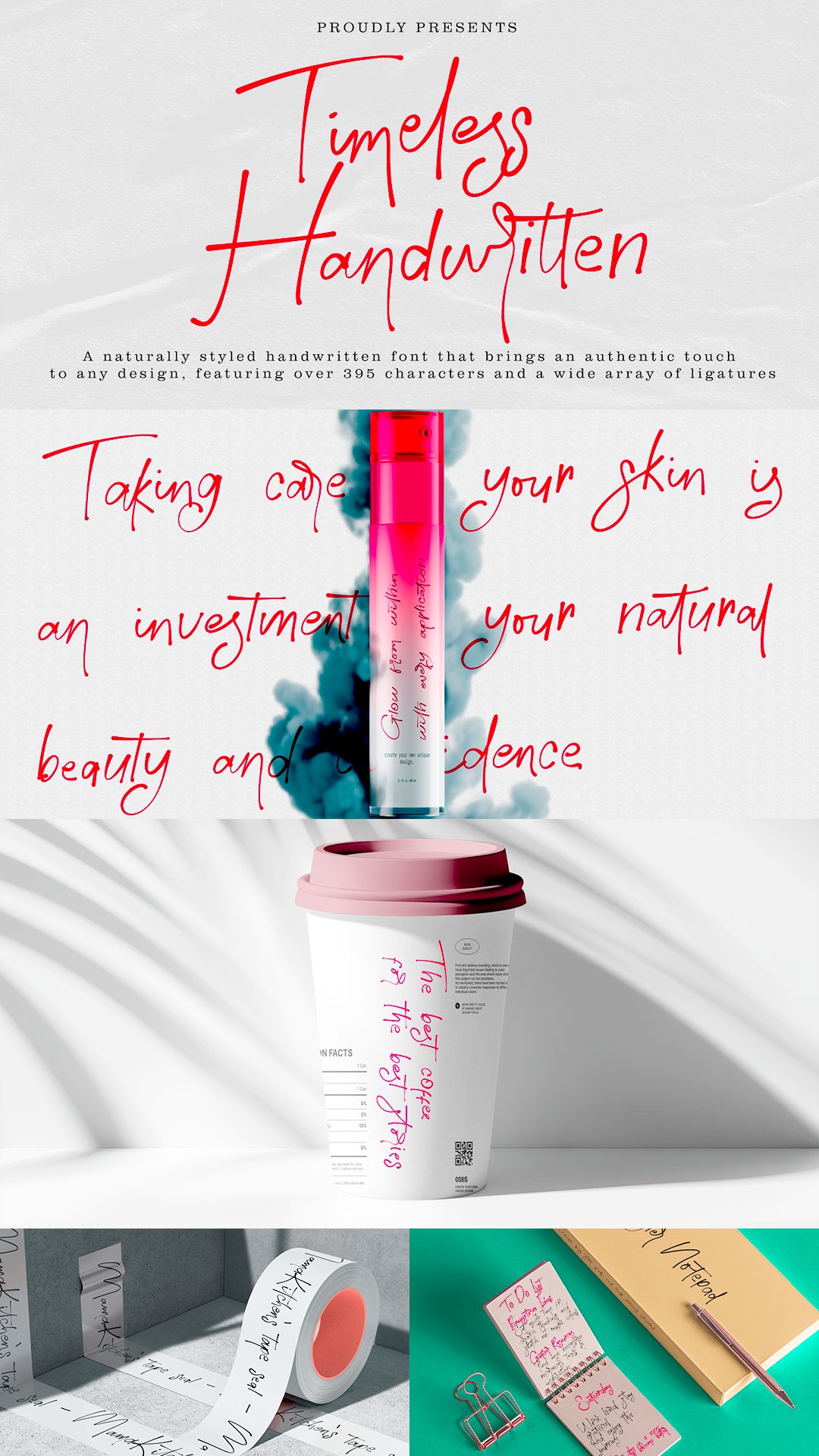 Timeless Handwritten Font – Elegant Natural Handwriting