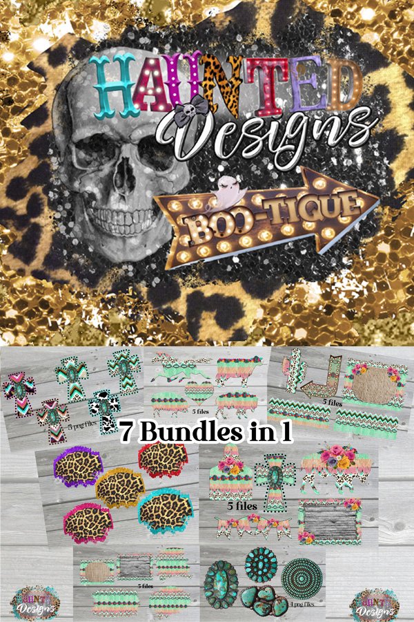 Huge Western Cheetah Sublimation Bundle (1266723)