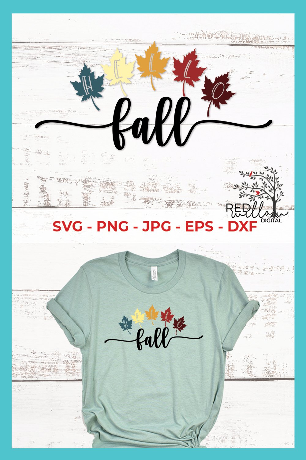 Fall SVG File - Hello Fall SVG