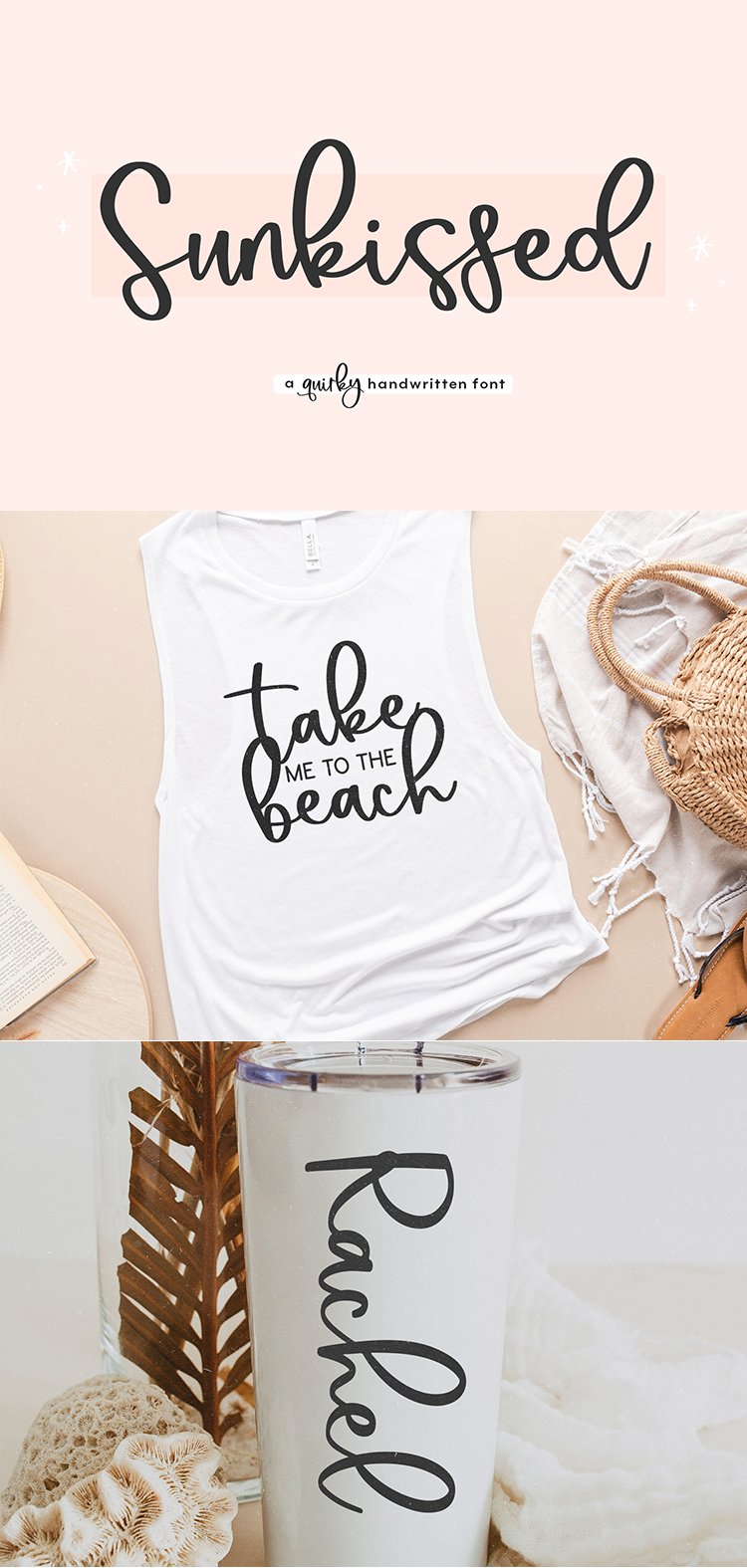 Sunkissed - A Handwritten Script Font