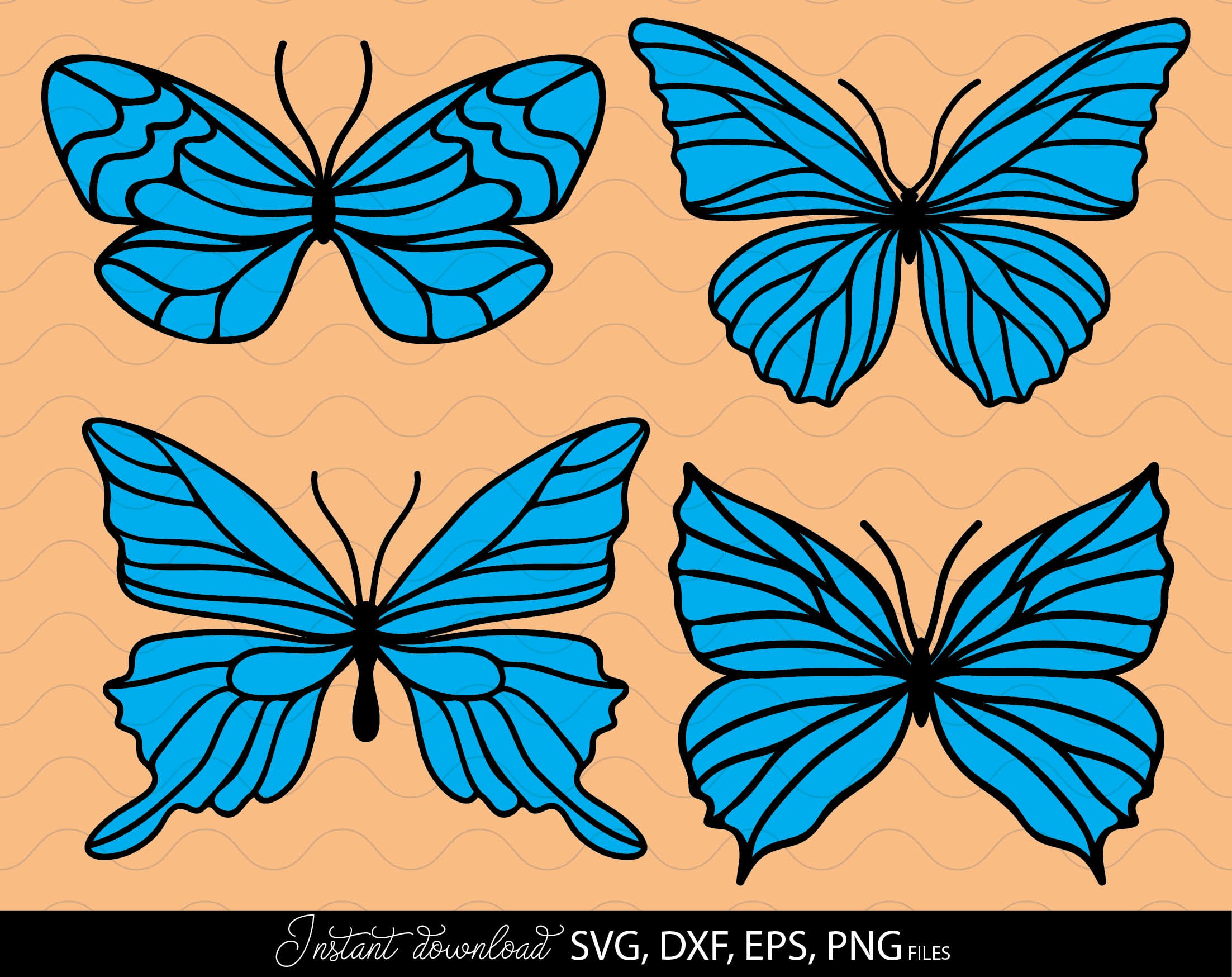 Butterfly SVG Bundle | Butterfly SVG |Layered Butterfly SVG