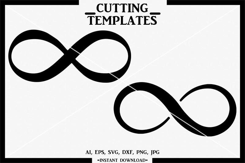 Infinity Symbol, Infinity, Silhouette, Cricut, Cameo, SVG