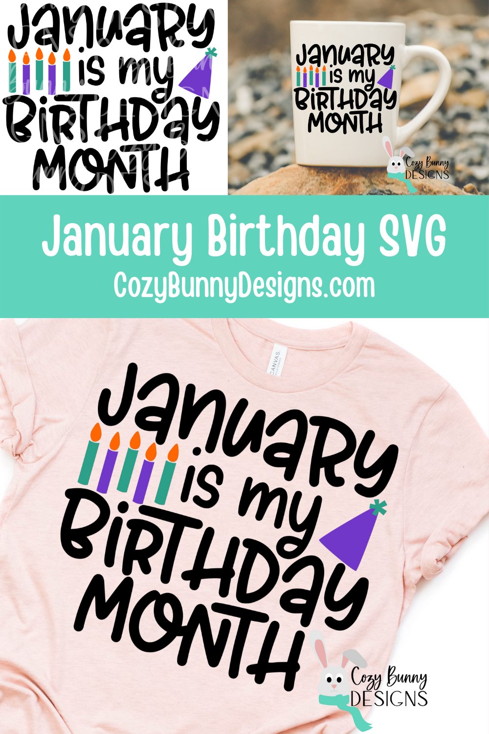 January is my Birthday Month SVG | Birthday SVG