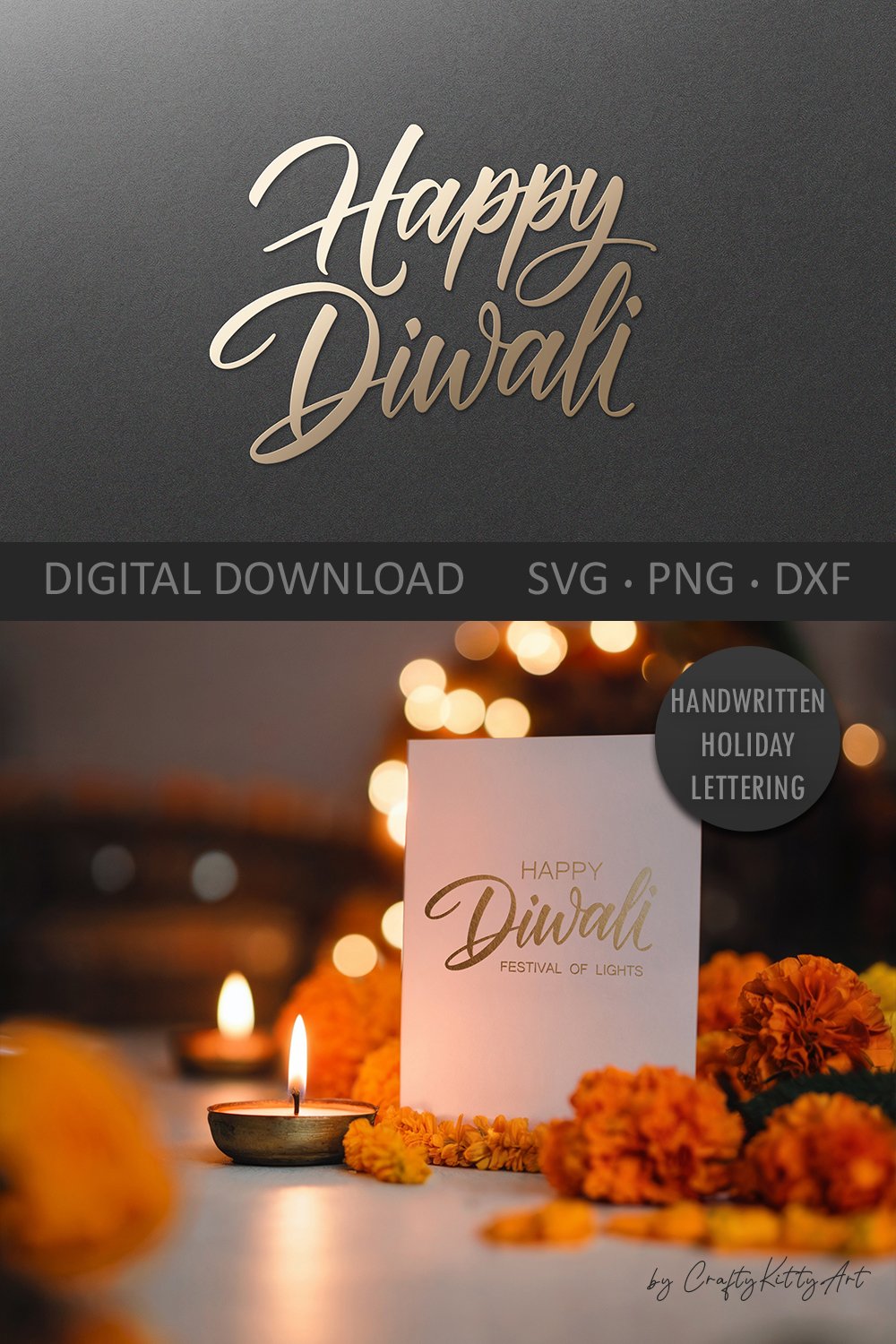 Happy Diwali SVG. Diwali Lettering, Handwriting, (4801190)