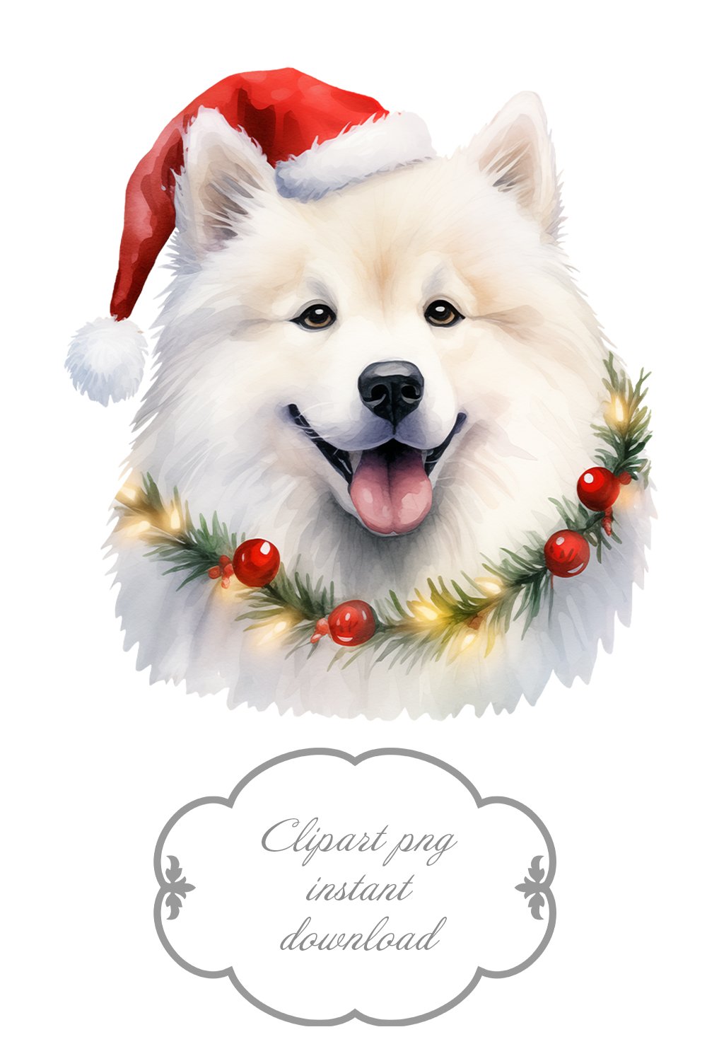 Christmas Samoyed (2974264)