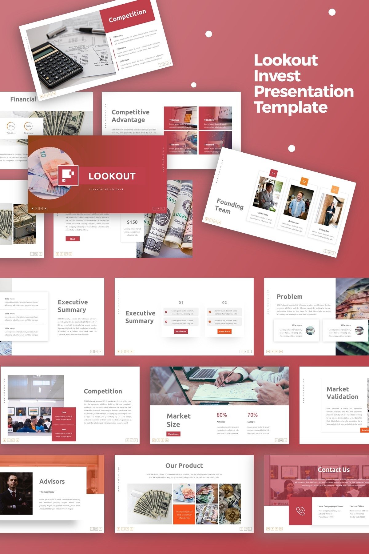 Presentation Template for Investor - Lookout