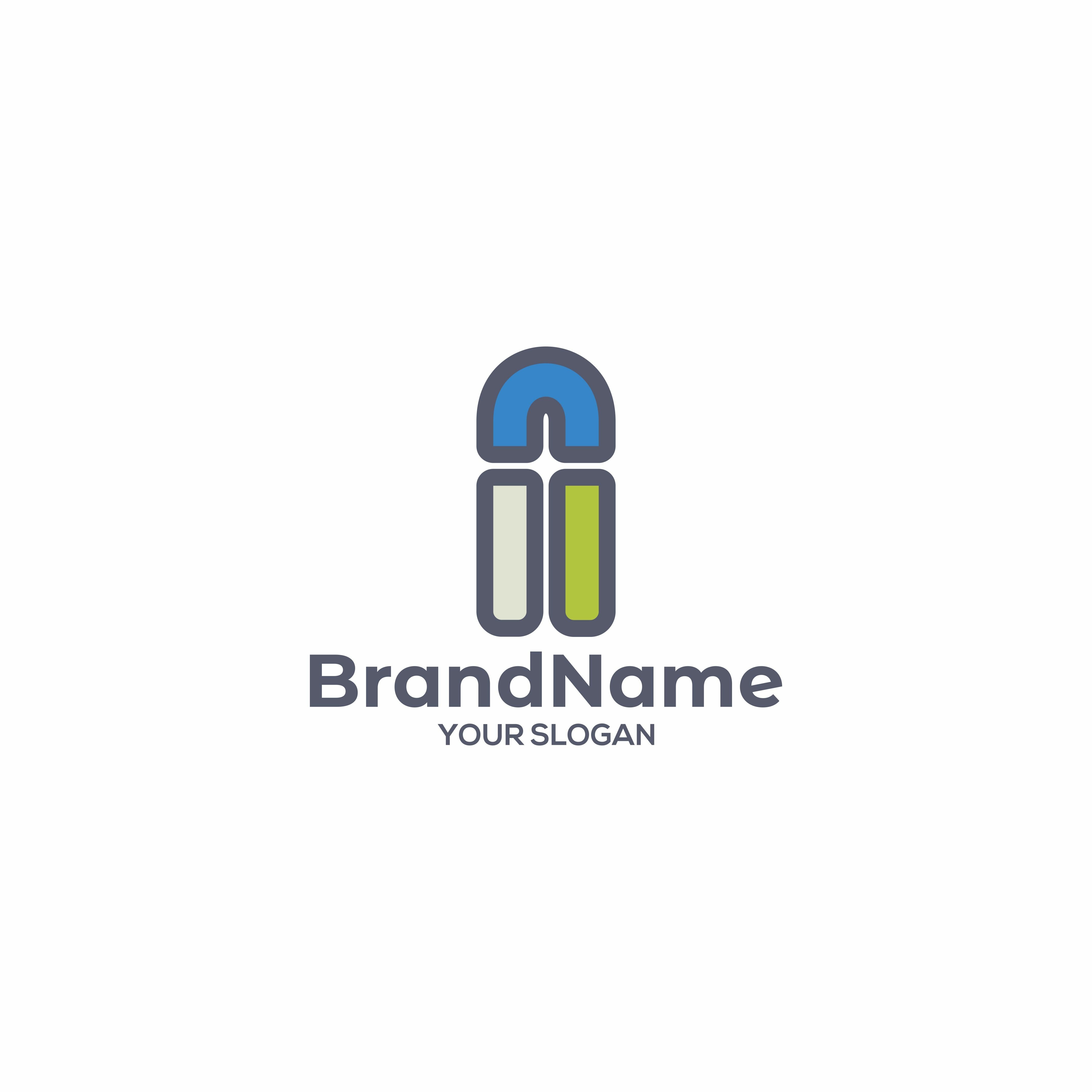 Window Cross Church Logo Design Vector