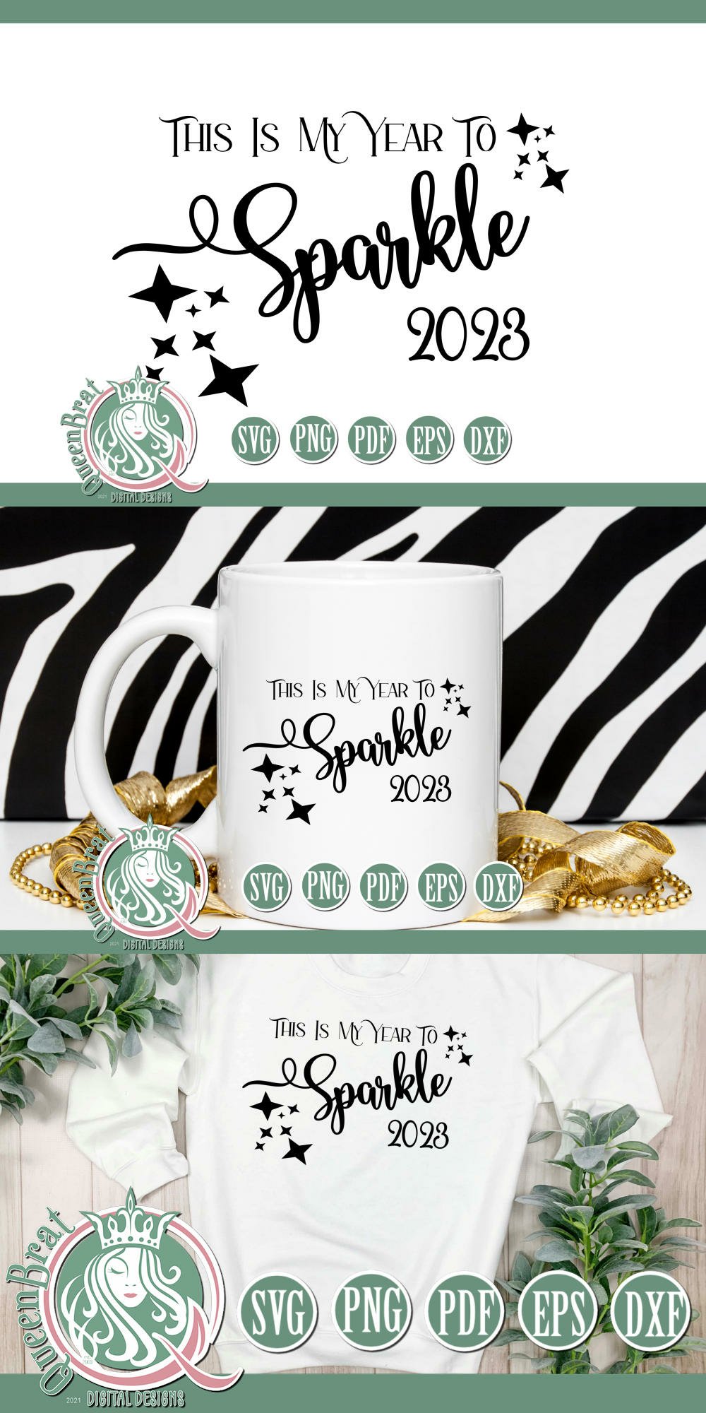 2023 My Year To Sparkle New Years SVG