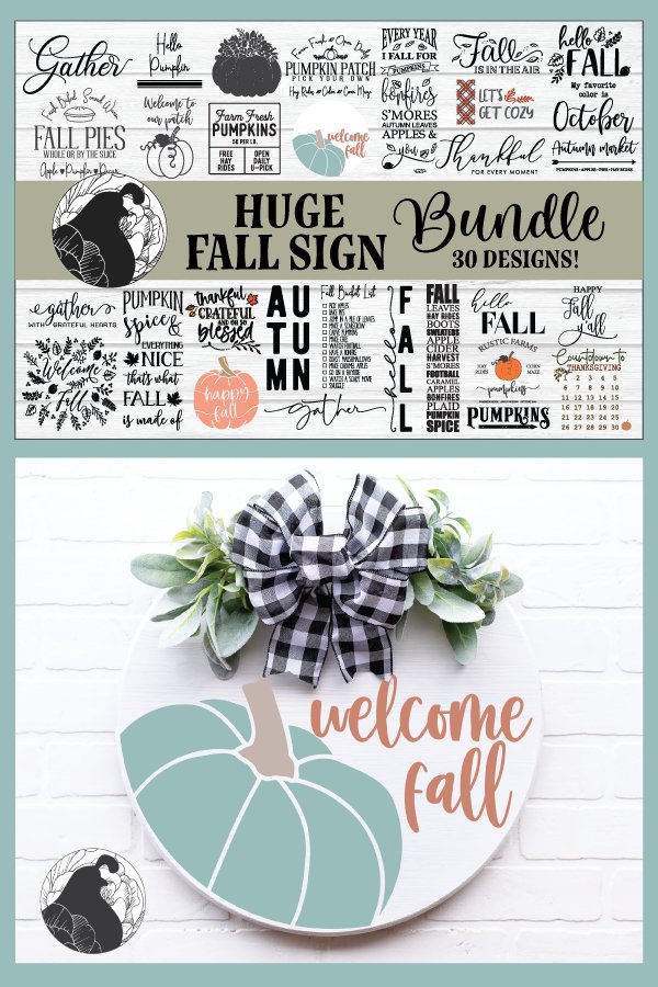 Fall Bundle, Huge Fall Sign Bundle, Fall SVG Bundle