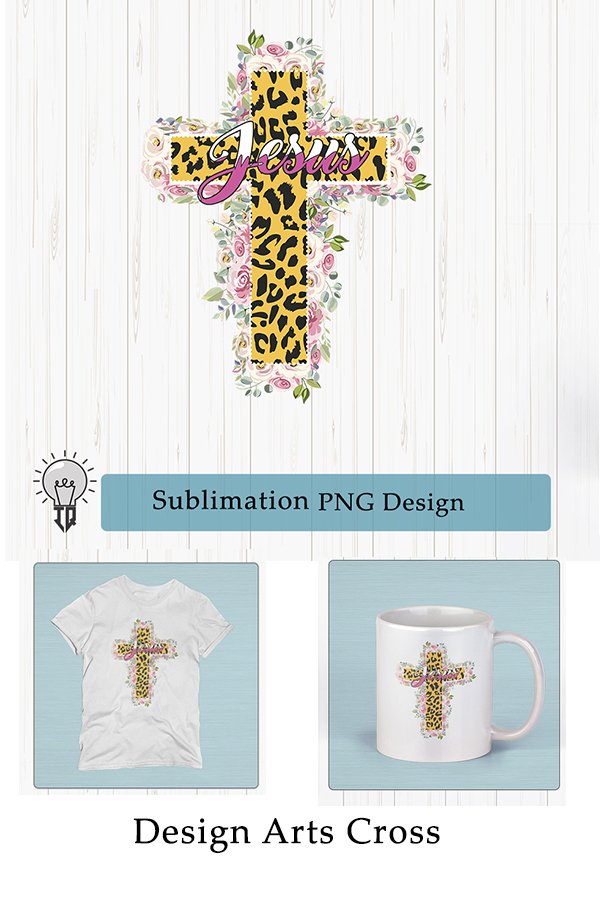 Design Cross png for sublimation
