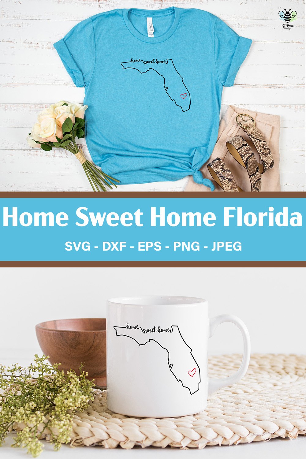 Florida Home Sweet Home SVG | State Pride SVG