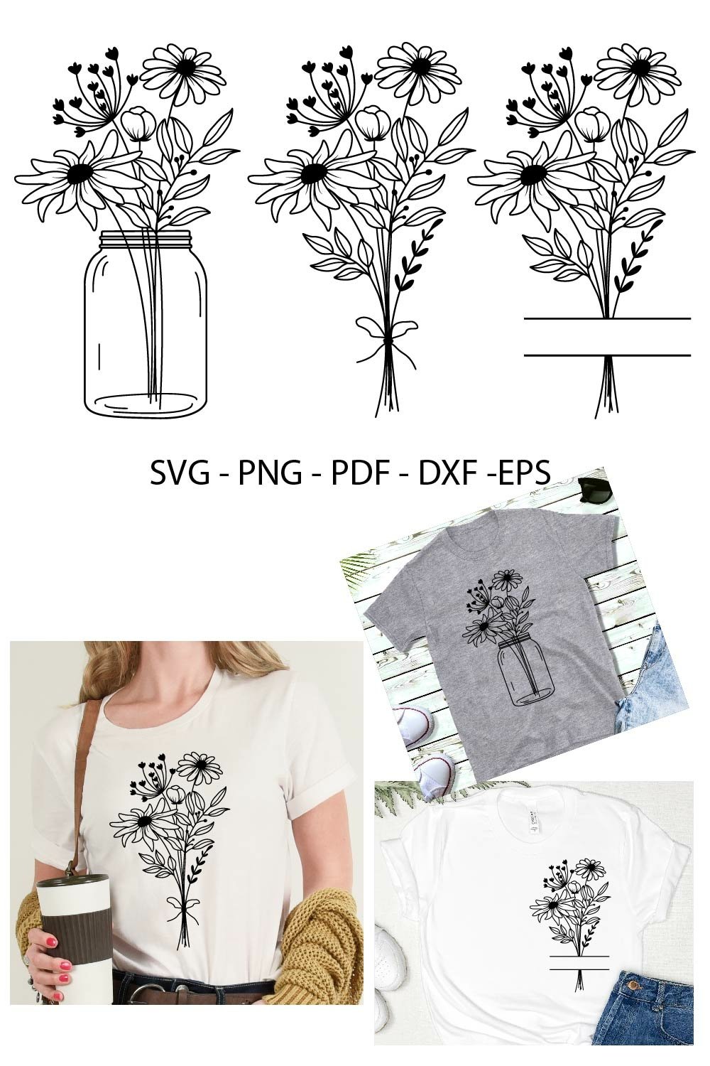 Flower Svg Flower Bundle Svg