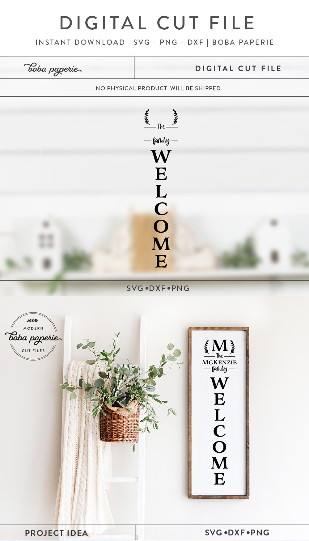 Family Name Welcome Sign | Welcome Porch sign svg
