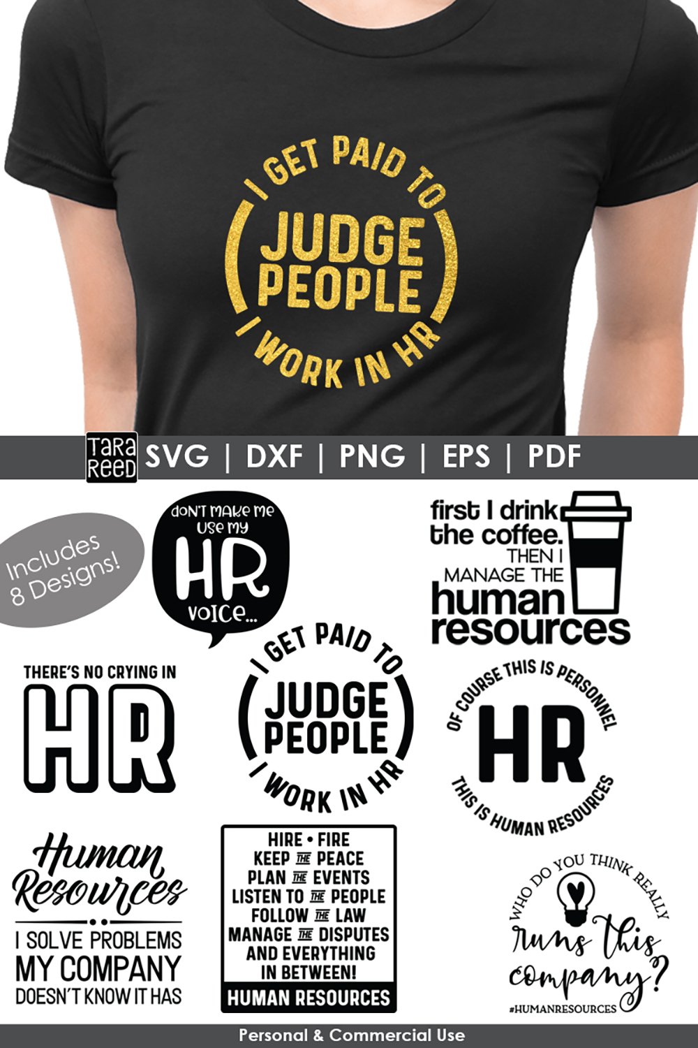 Human Resources SVG Bundle for Cricut or Silhouette