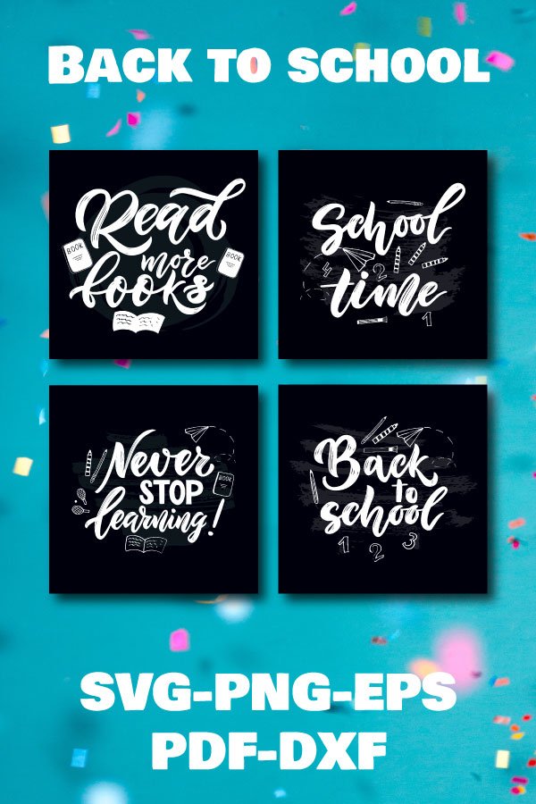 Bundle of motivational quotes. Back to school (802747)