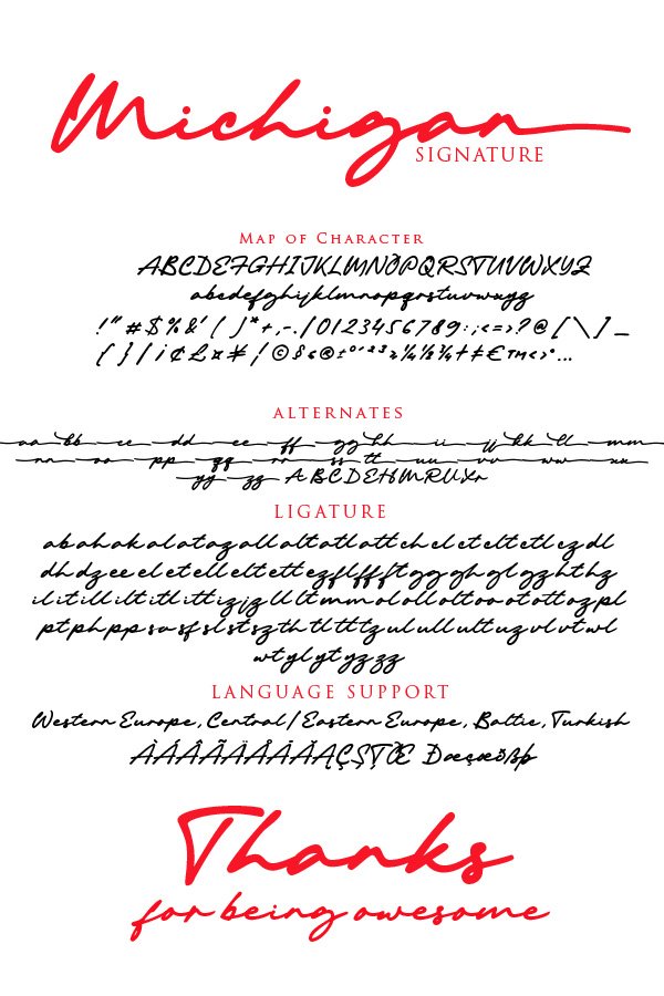 Michigan Signature