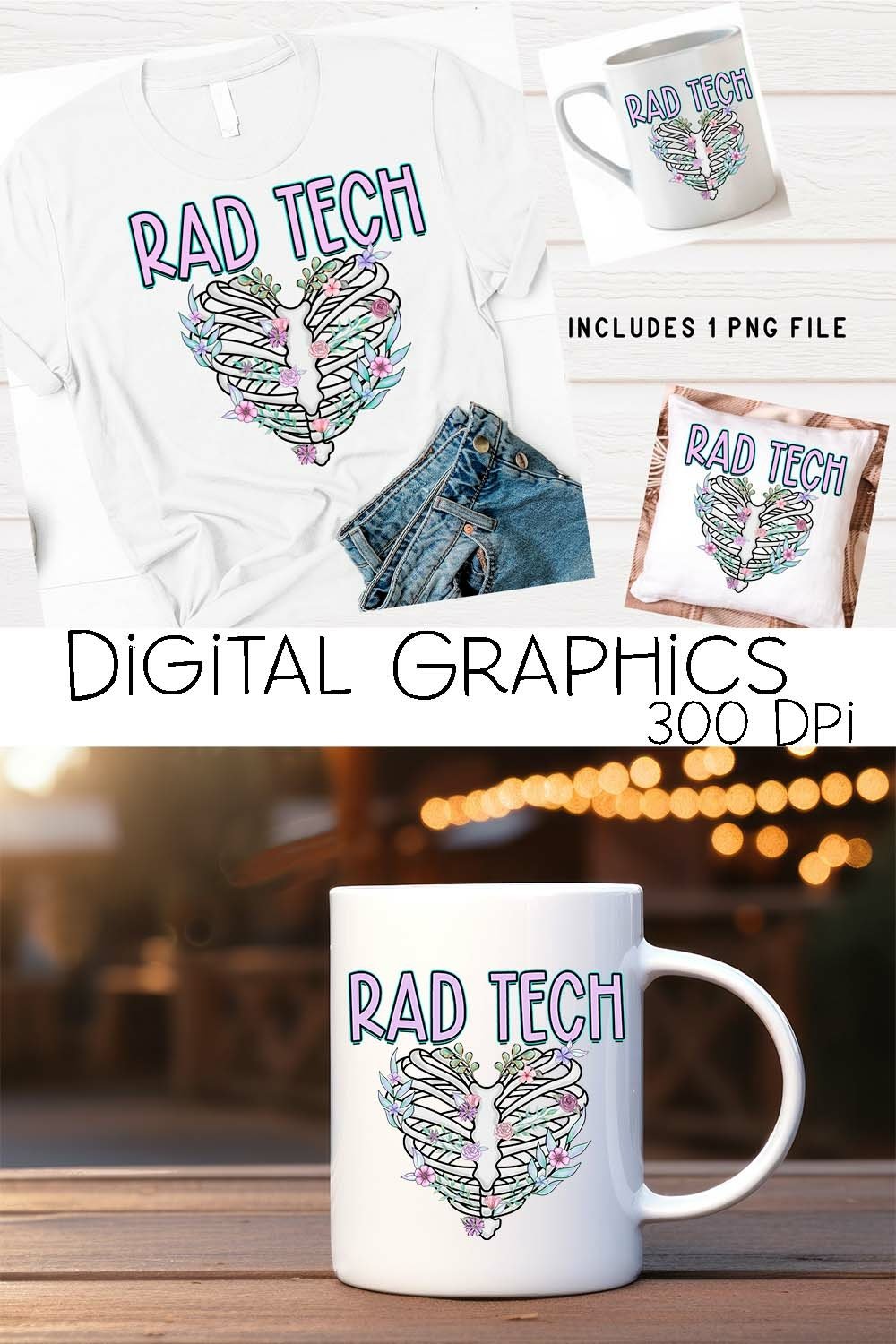 Rad Tech Sublimation DTG DTF Design