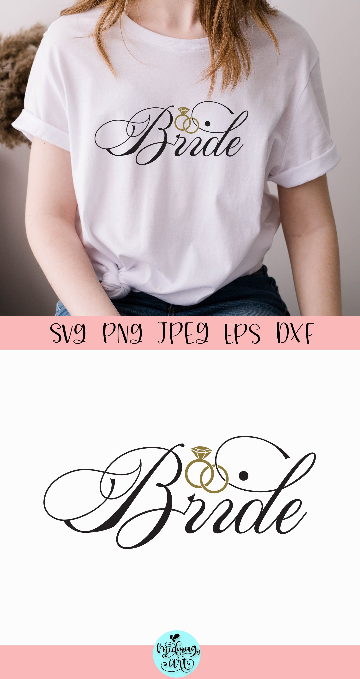 Bride svg, wedding svg (1752848)