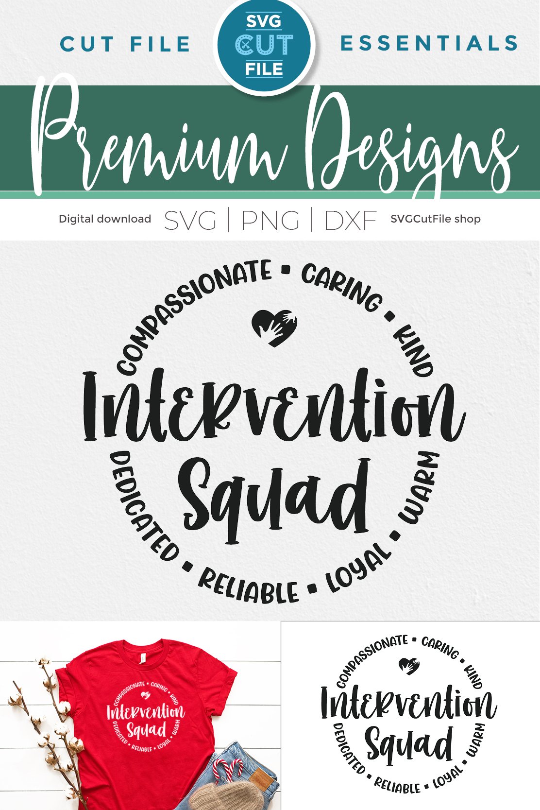Intervention Squad SVG for crafters