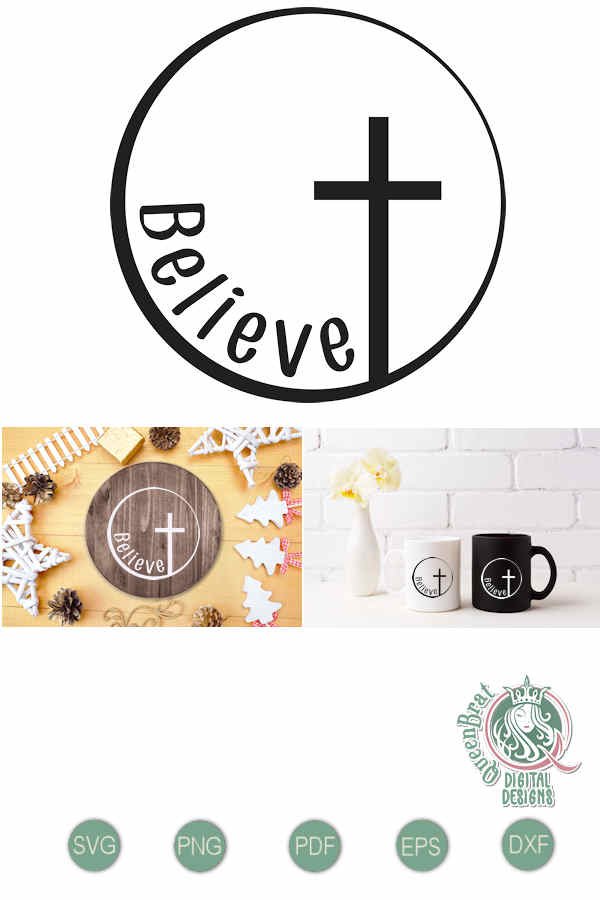 SVG | Believe Cross