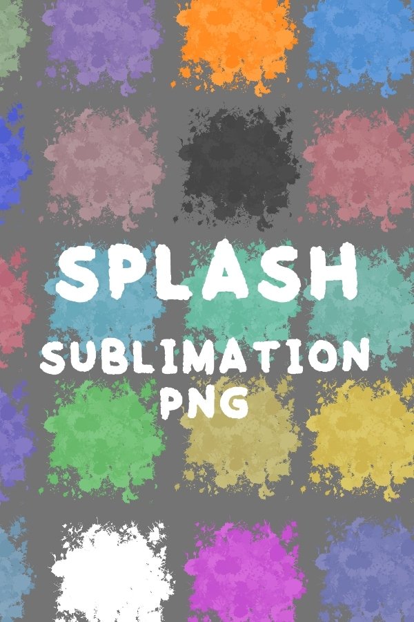 37 splash sublimation png