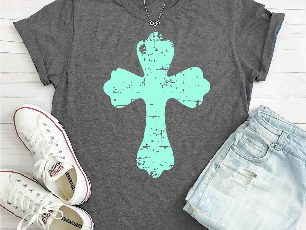 Distressed cross svg, cross svg, christmas svg, easter svg