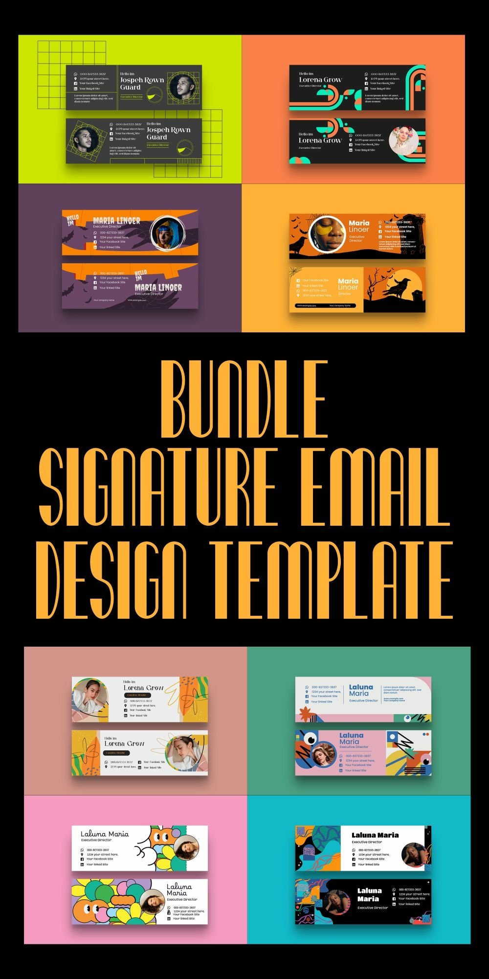Bundle Signature Email Design Template (2711492)