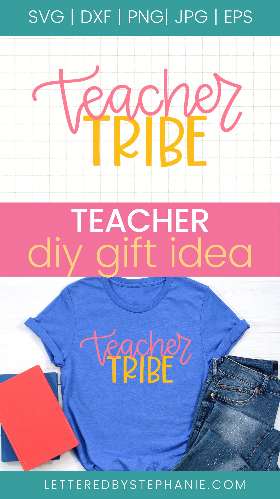 Teacher Tribe svg, cut file for teacher gifts