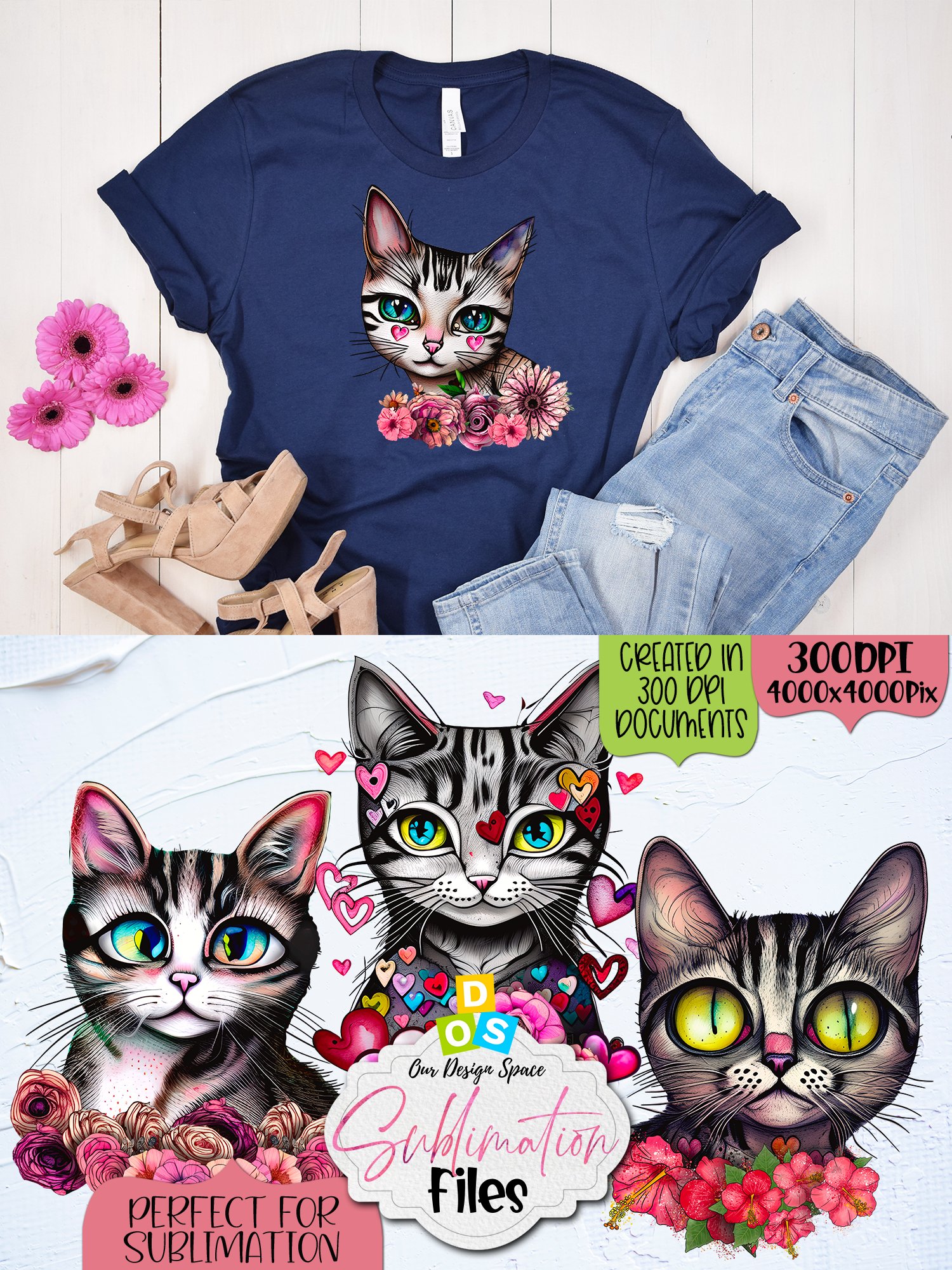 Cat Bundle 1 | Animal Character Bundle