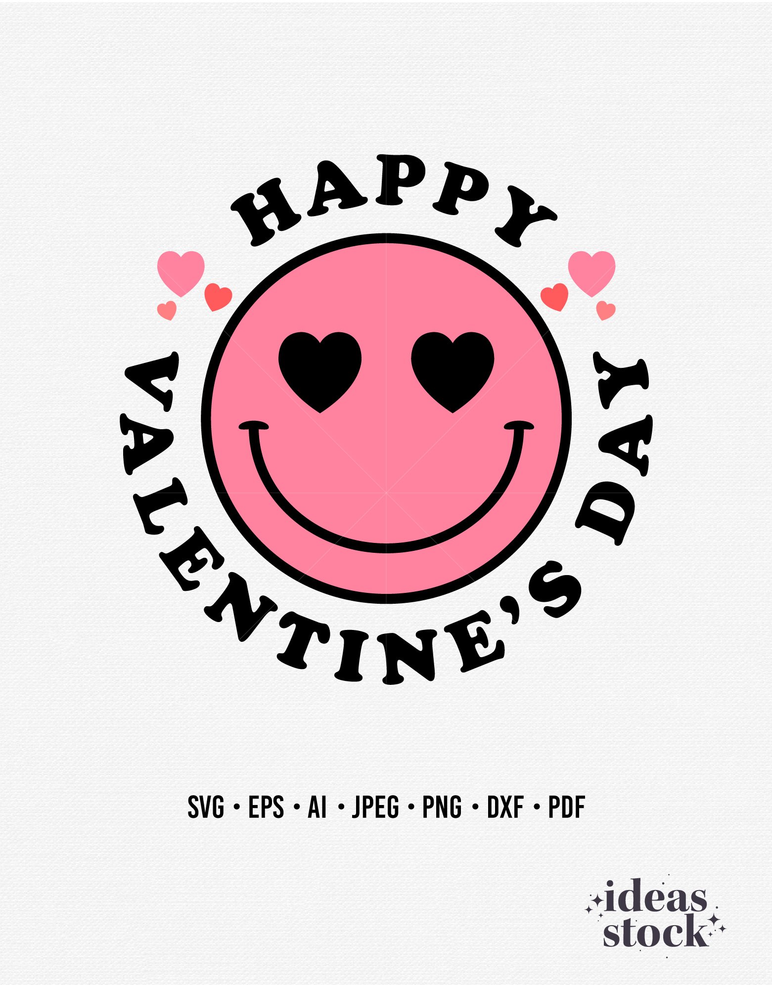 Happy Valentines SVG. Valentines Decoration. Love Svg.