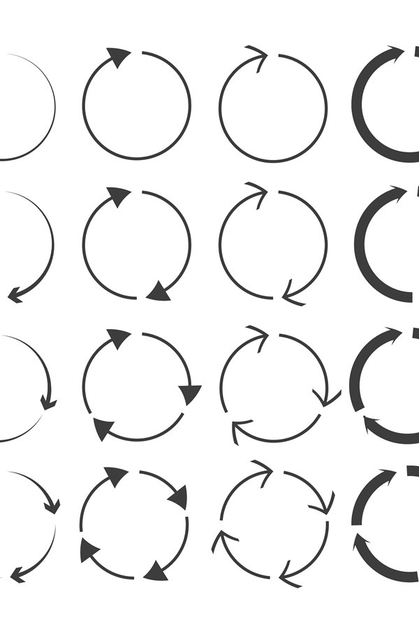 Repeat circle arrows right