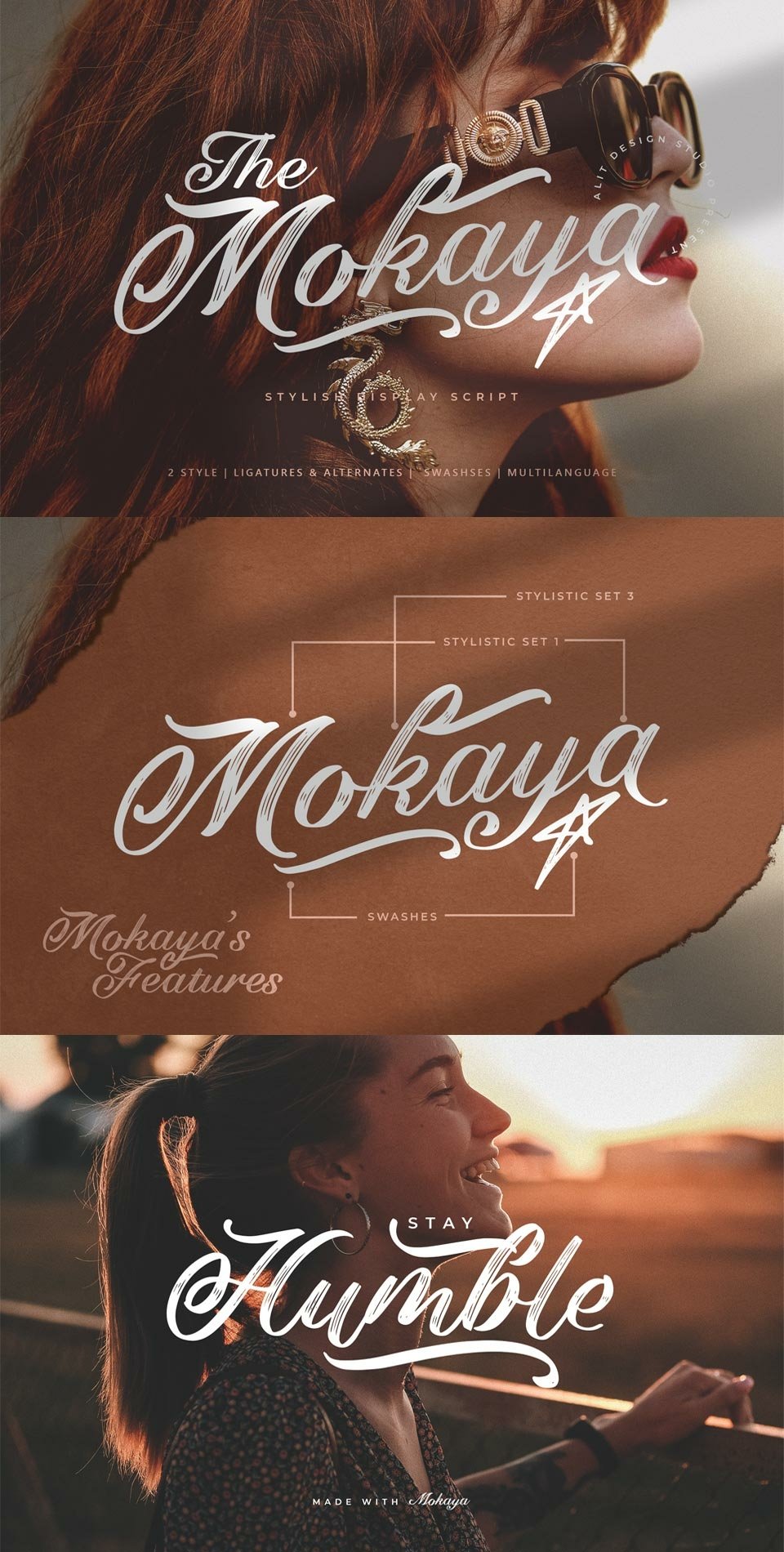 Mokaya Script Font