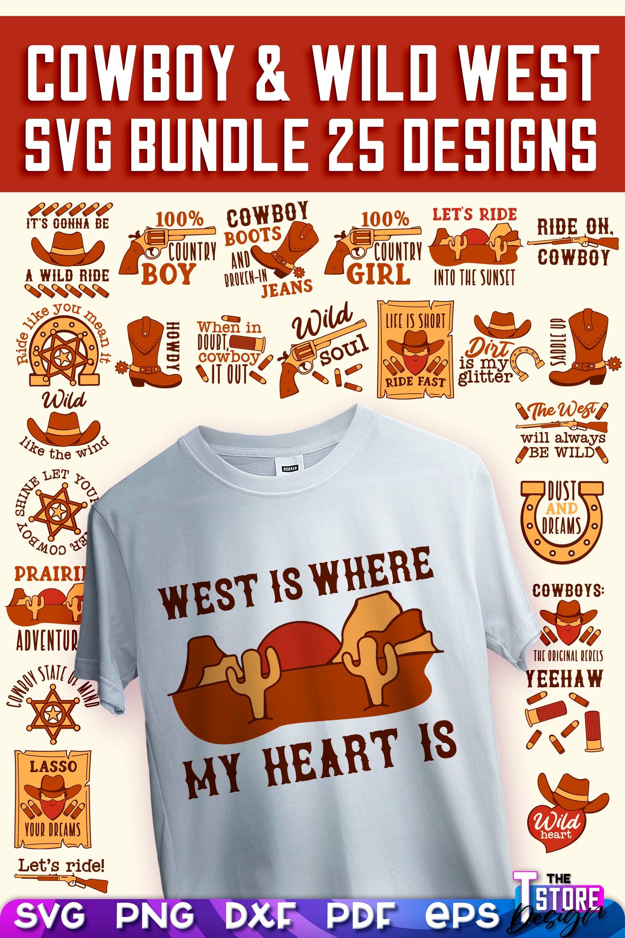 Cowboy & Wild West SVG|Western SVG Design|Cowboy (2686177)