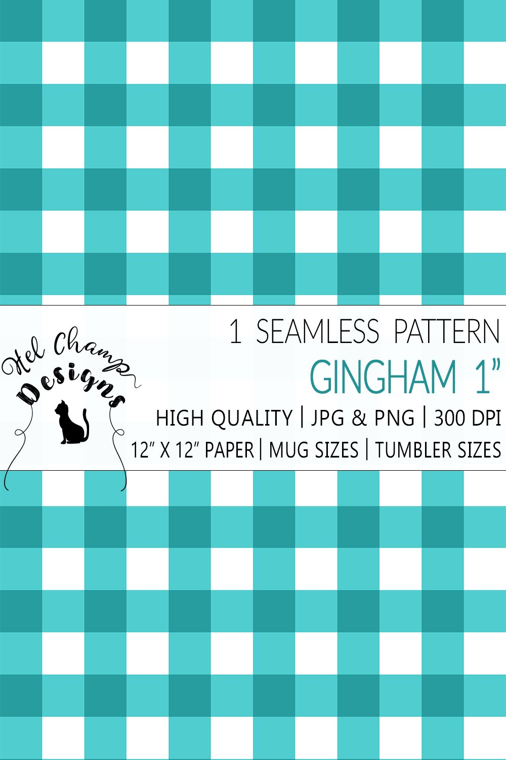 Baltic teal scrapbooking vichy papers design