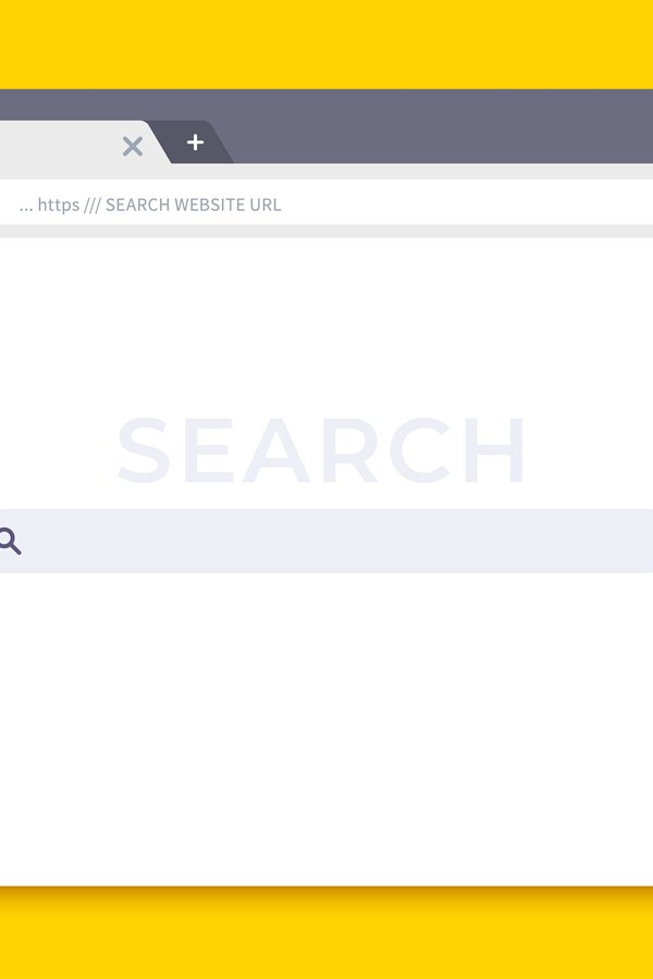 Browser interface. Website window mockup, internet screen fr