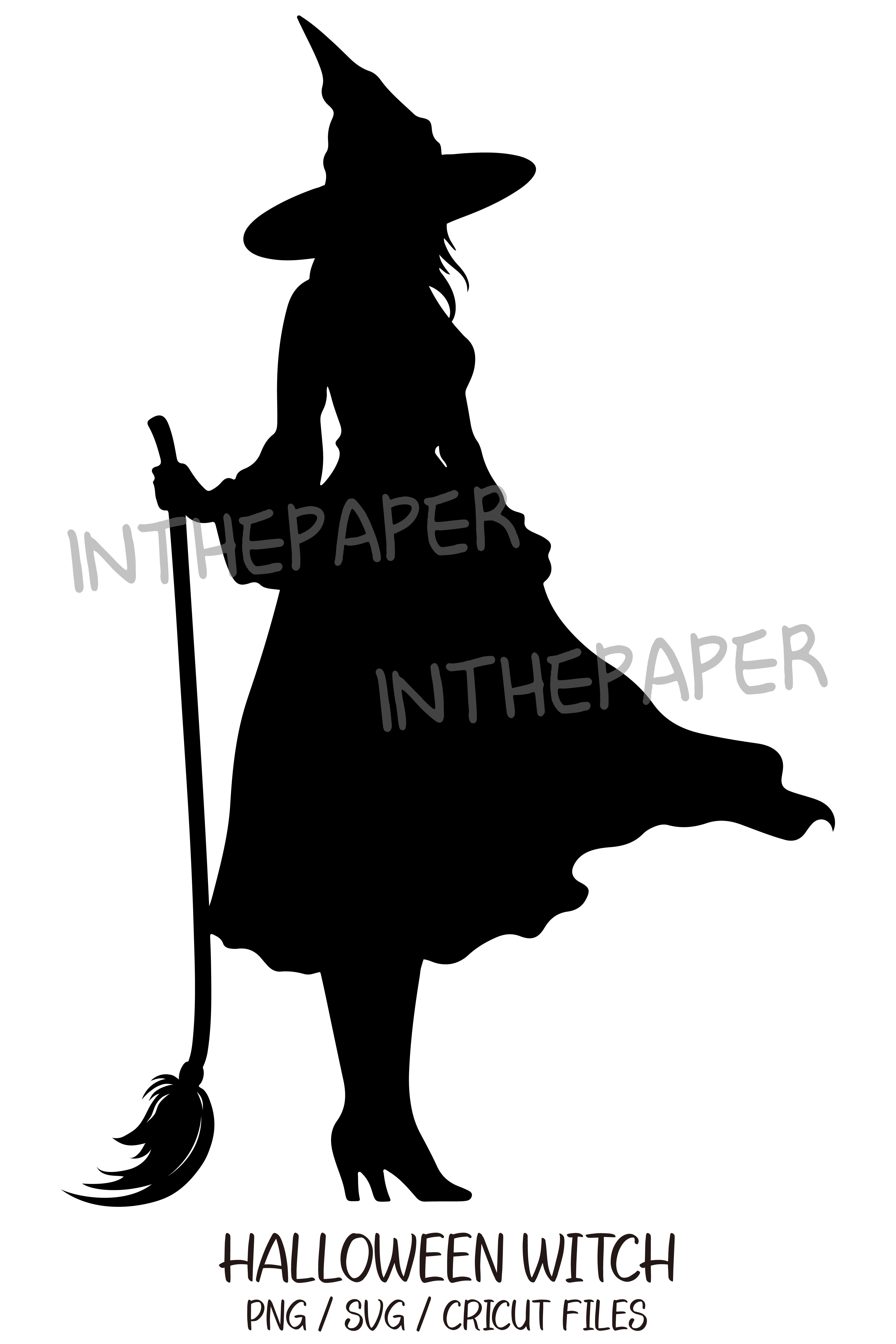 Halloween Witch Face SVG, PNG (2663479)